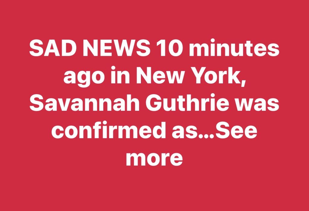 SB. SAD NEWS 10 minutes ago in New - HORIZON VIBE